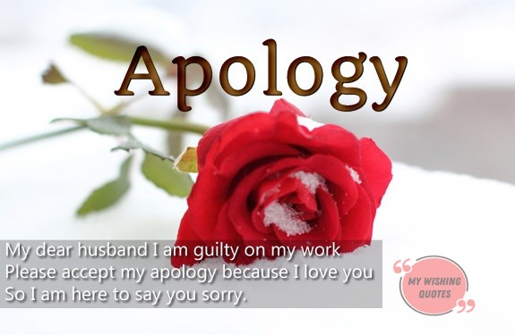 Sincere Sorry Messages For Wife Romantic Sorry Messages For Her
