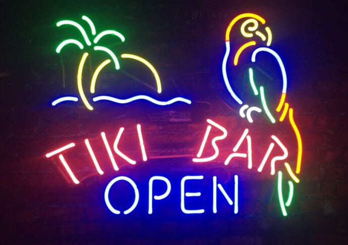 Add a Touch of Tropics to Your Home with Tiki Bar Neon Signs - TheSite.org